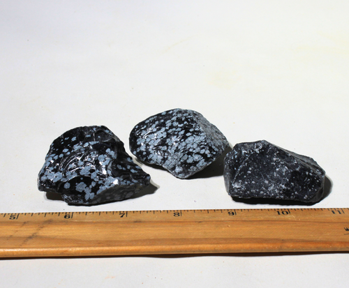 Snowflake Obsidian - Rough Rocks for Tumbling - Bulk Wholesale options ...