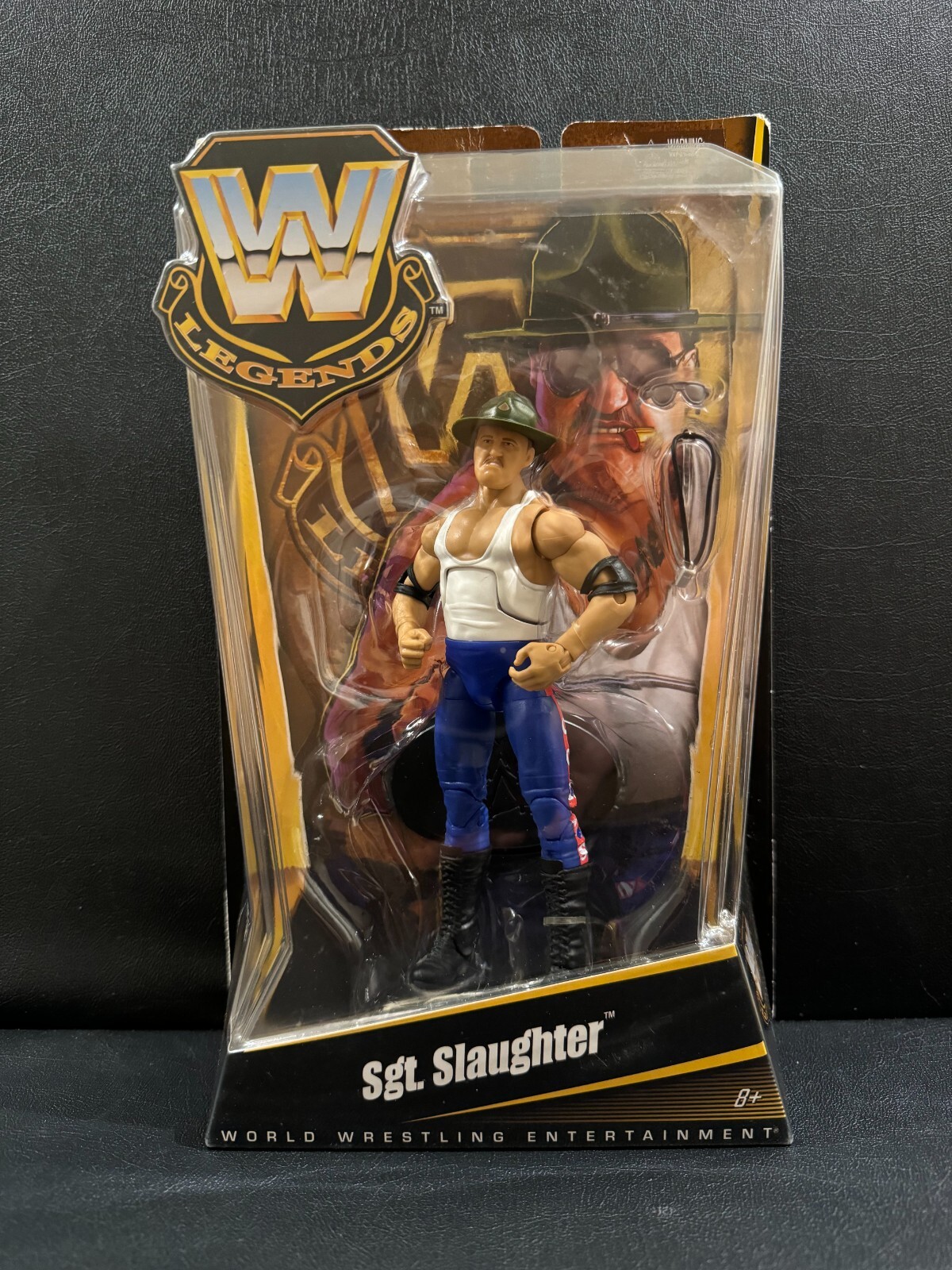 WWE Mattel Elite Series Legends Series 1 Sgt. Slaughter | eBay