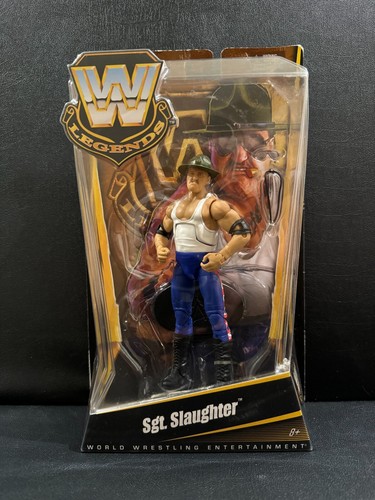 WWE Mattel Elite Series Legends Series 1 Sgt. Slaughter | eBay