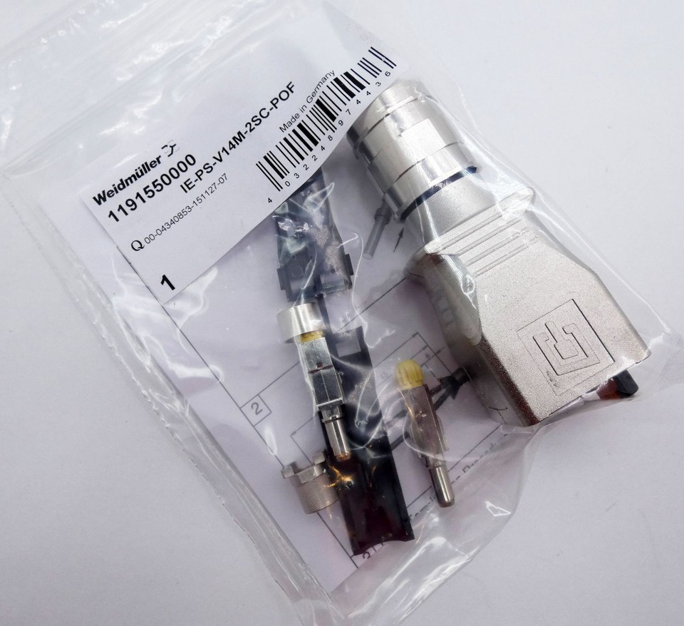 1pcs Weidmuller IE-PS-V14M-2SC-POF 1191550000 Connector | eBay