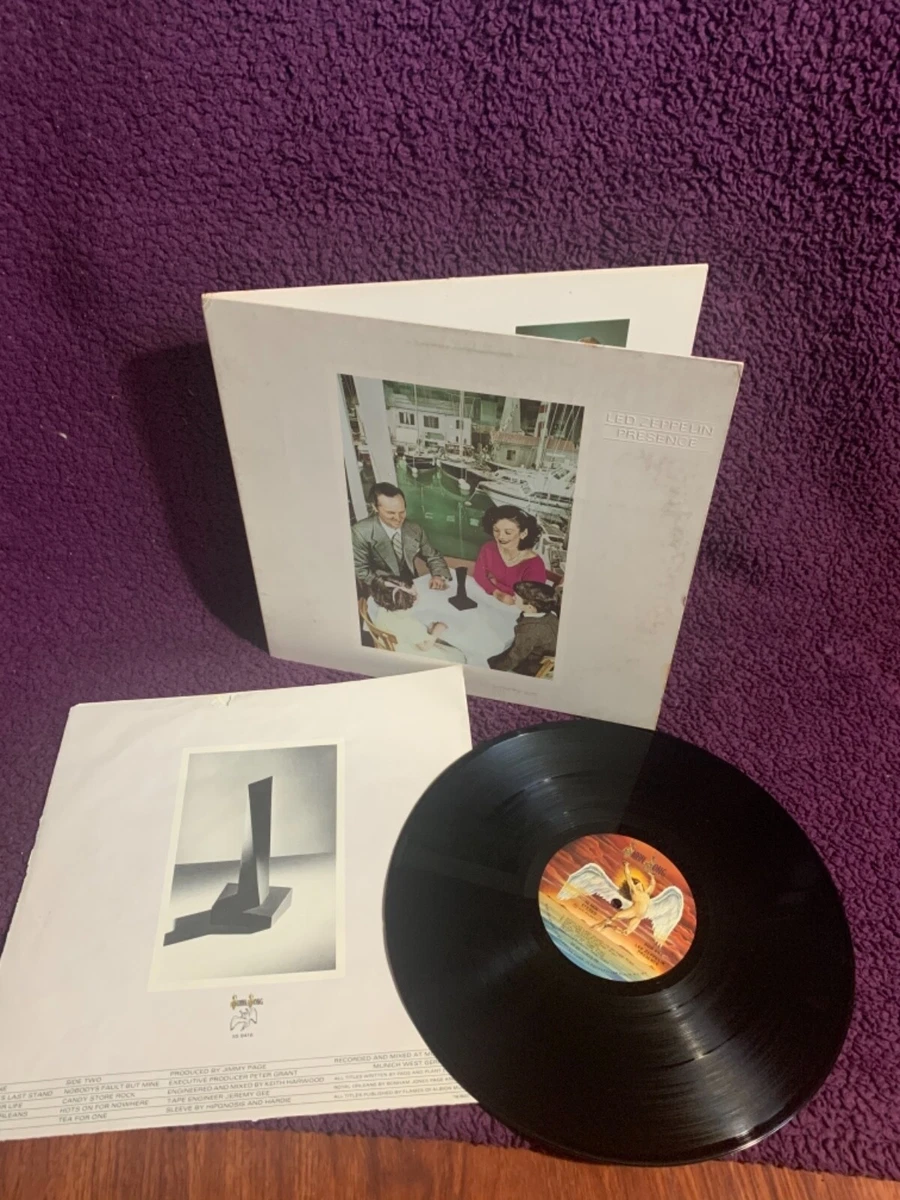 Led Zeppelin Presence Album Cover