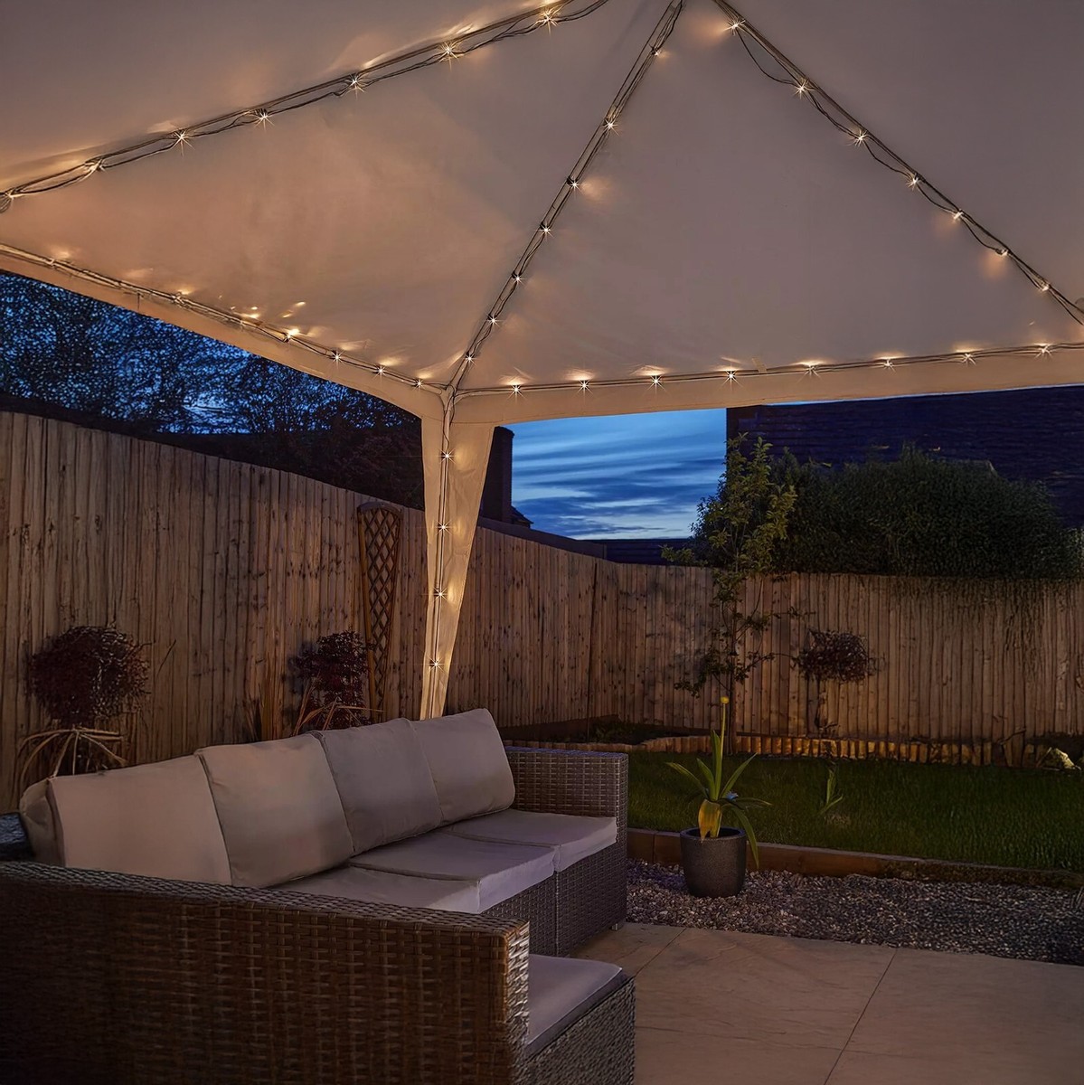 Solar Chandelier For Gazebo