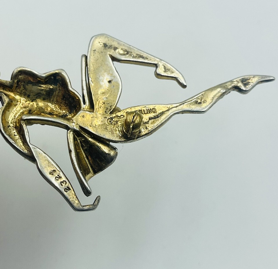 Marcel Boucher Vintage Sterling Silver Ballet Ballerina Dancer ...