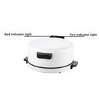220V Electric Cooker Benchtop Pizza Oven Non-Stick Flat Grill Cook ...