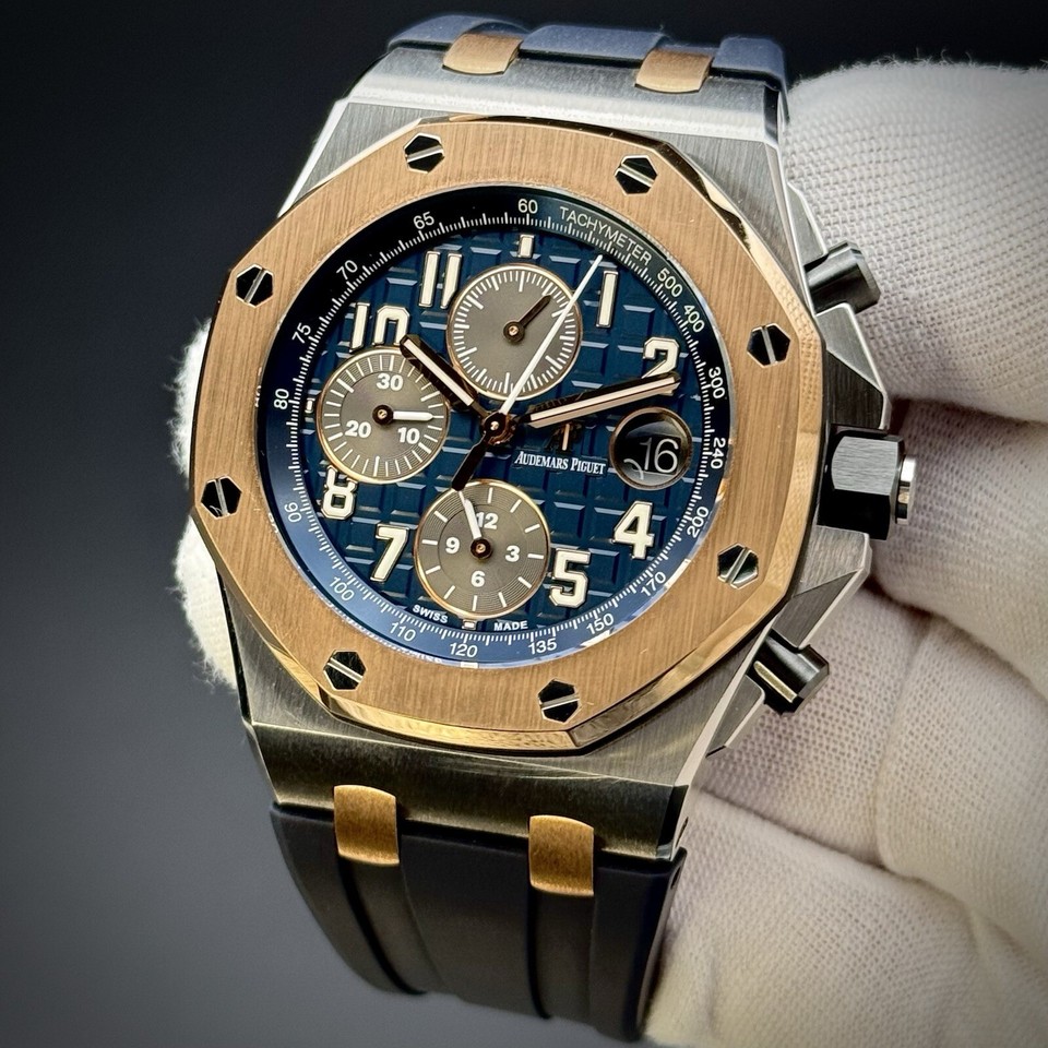 Audemars Piguet Royal Oak Offshore 42mm Rose Gold Bucherer-26471SR.OO ...