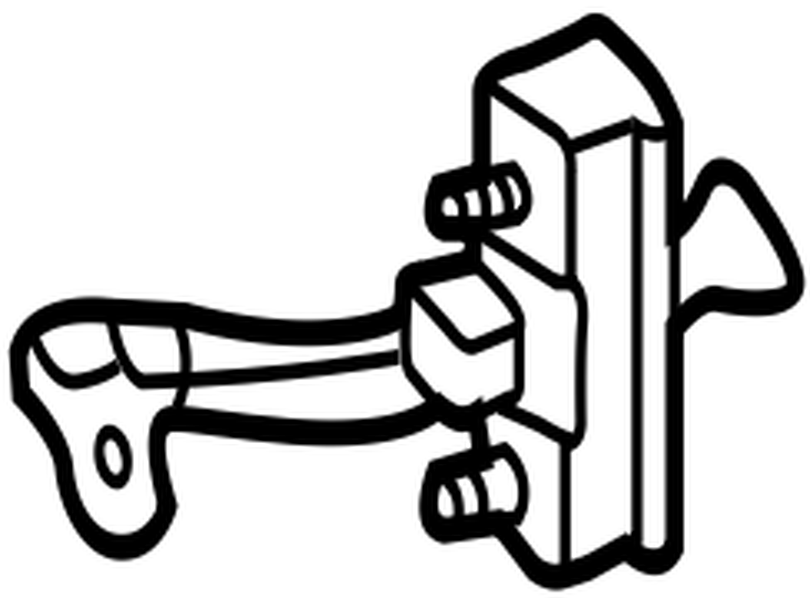 68610-60111 Toyota Check assy, front door, rh 6861060111, New Genuine ...