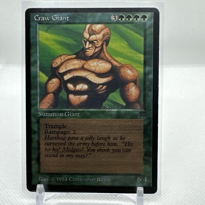 Craw Giant Legends English **US SHIP** | eBay