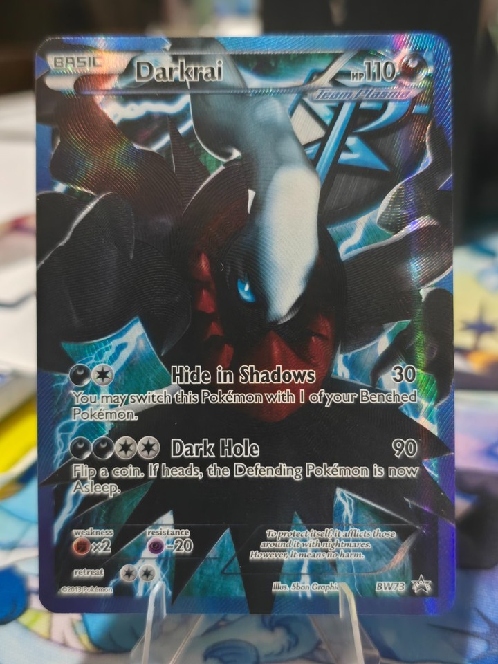 Pokémon TCG: Darkrai (Team Plasma) - BW73 - Black & White Promos - LP ...