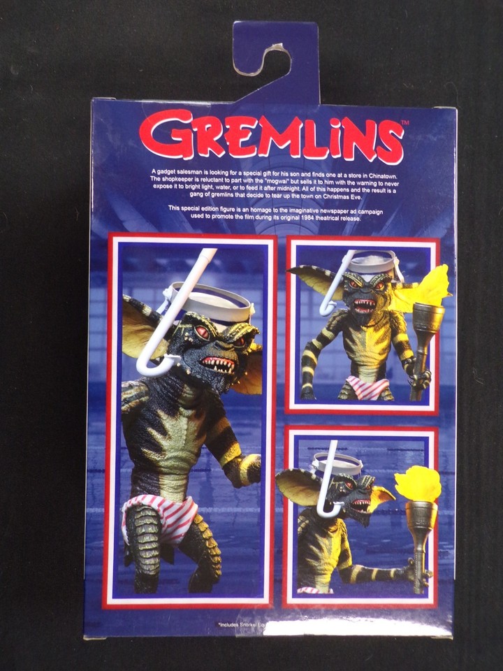 UNOFFICIAL SUMMER GAMES FIGURE GREMLINS MOVIE NECA REEL TOYS ACTION ...