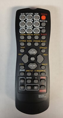 RAV254 Replace Remote Control for Yamaha RX-V350 RX-V359 RX-V373 RX-459 ...