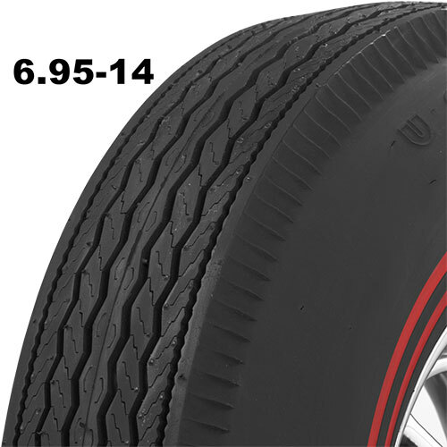 U.S. ROYAL Bias Ply Dual Redline 695-14 3/8" DRL (Quantity of 1) | eBay