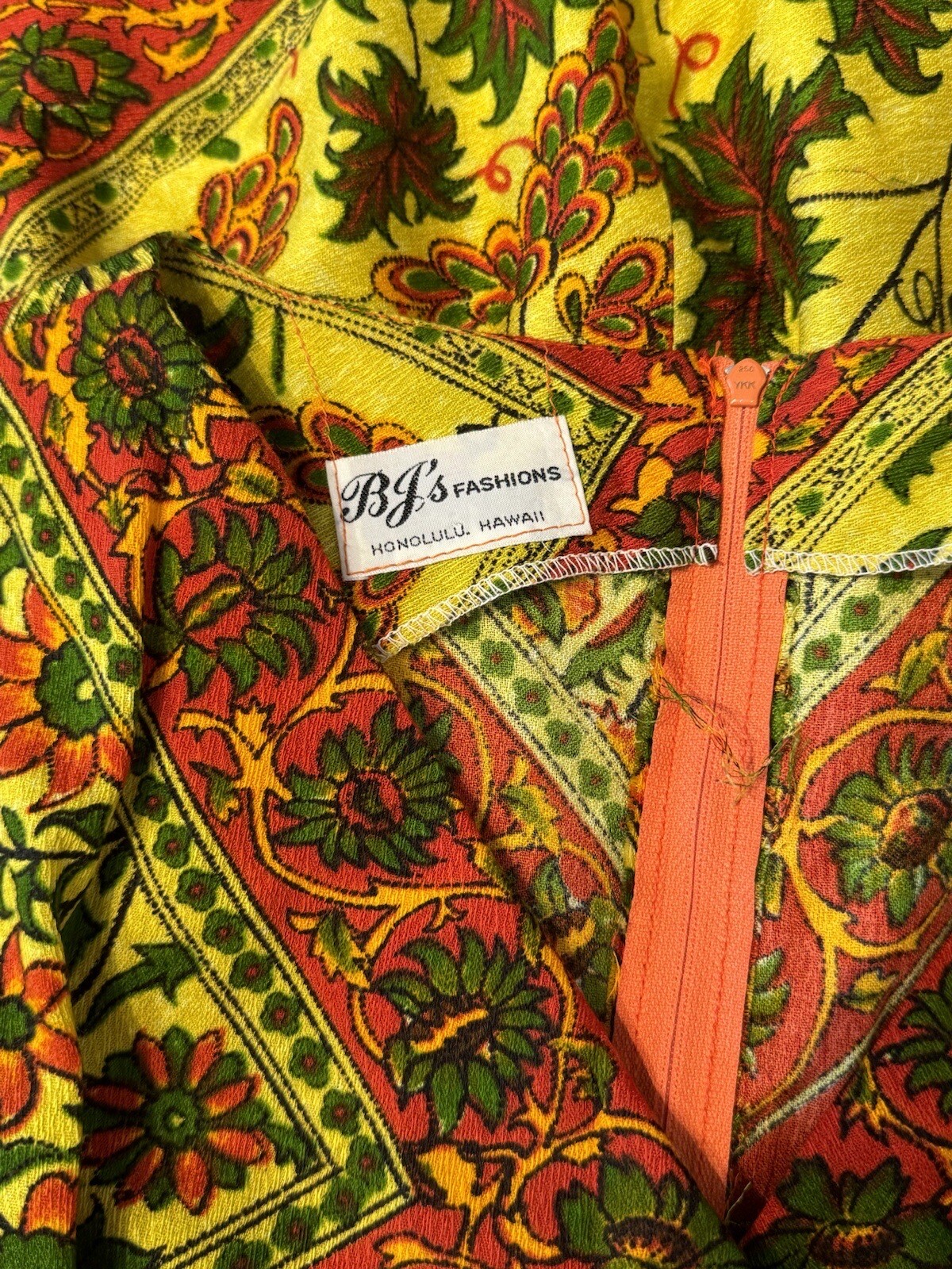 BJ’s Fashions Hawaii Shorty Vintage Hawaiian Dress | eBay