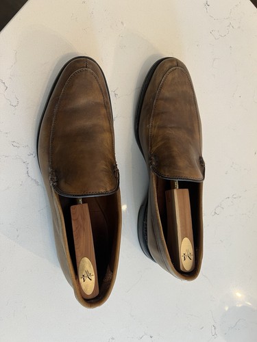 Allen Edmonds "Steen" Bourbon Leather Loafers Men’s Size 10 D | eBay