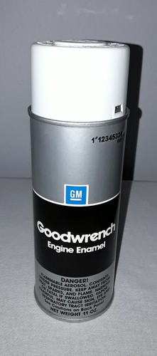 GENERAL MOTORS GM GOODWRENCH ENGINE ENAMEL SPRAY PAINT CHEVROLET RED ...