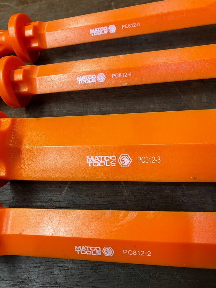 Matco Tools Plastic Chisel Scraper Set-Auto Body Gaskets 4 Piece Set ...