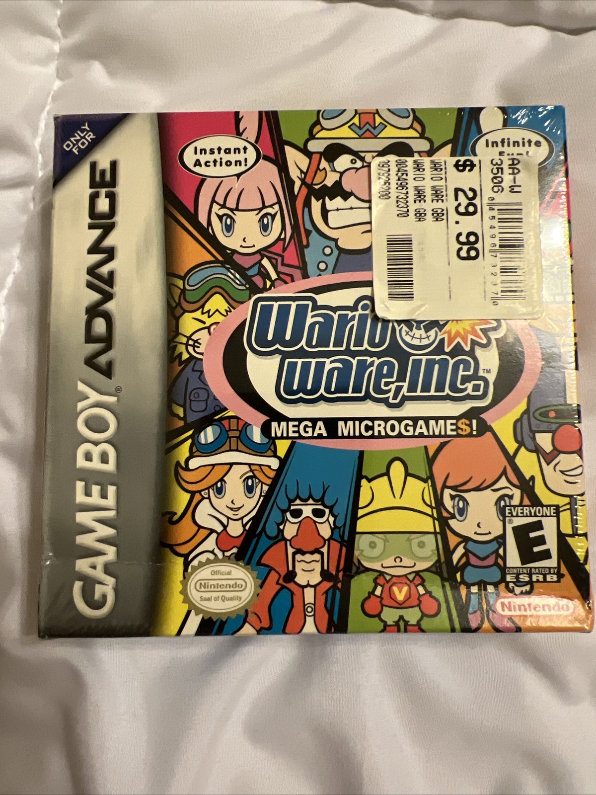 WarioWare, Inc.: Mega Microgame (Nintendo Game Boy Advance, 2003) for ...