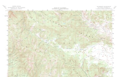 Reproductions - 1956 Topo Map