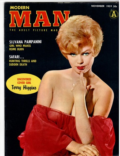 MODERN MAN Magazine, Nov. 1959 Terry Higgins, Silvania Pampanini, Jane Small ++ | eBay
