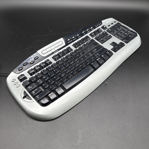 Microsoft Digital Media Pro Keyboard Model X809745-001 USB Silver KC ...