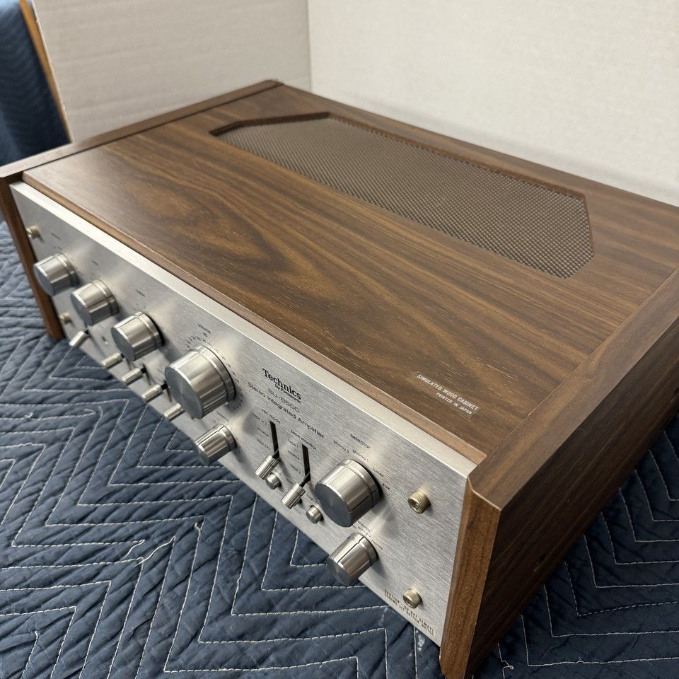 TECHNICS SU-8600 INTEGRATED STEREO AMPLIFIER - SERVICED - CLEANED ...