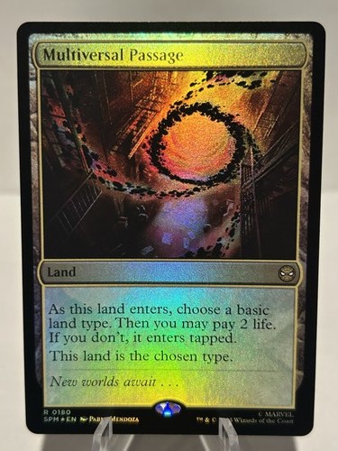 Multiversal Passage 180 R Marvel's Spider-Man FOIL NM MTG | eBay
