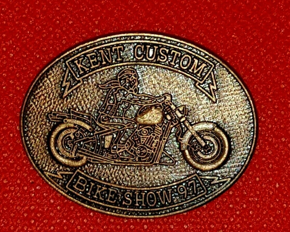 HELLS ANGELS KENT CUSTOM BIKE SHOW 1997 Pin Badge HIGHLY COLLECTABLE ...