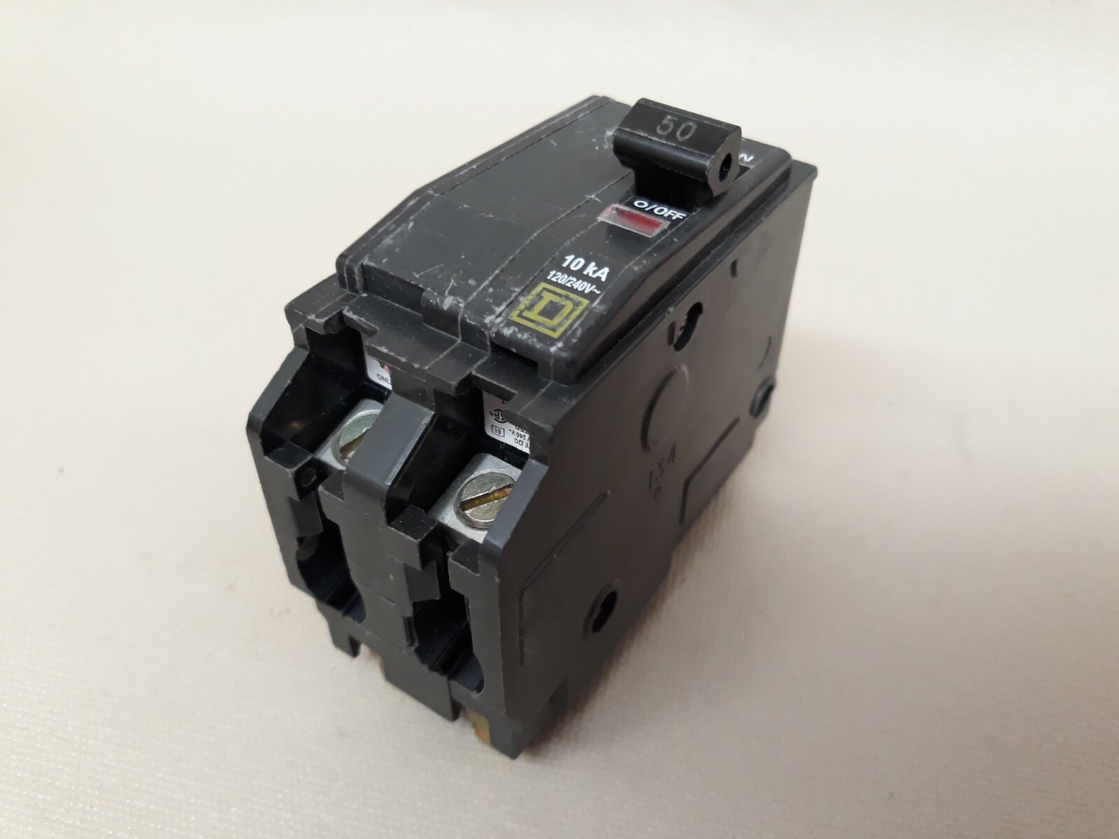Square D 50 Amp 2 Pole QO250 Type QO Circuit Breaker | eBay