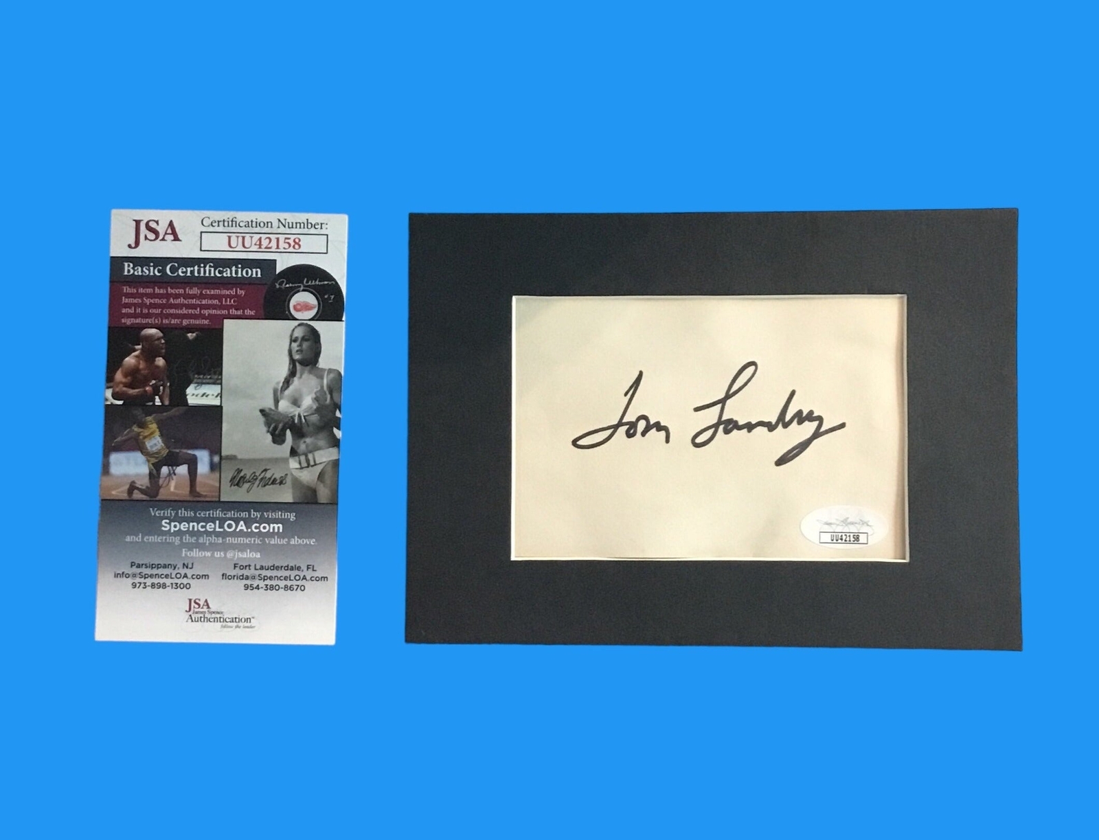 Tom Landry Autographed Memorabilia | Signed Photo, Jersey, Collectibles ...