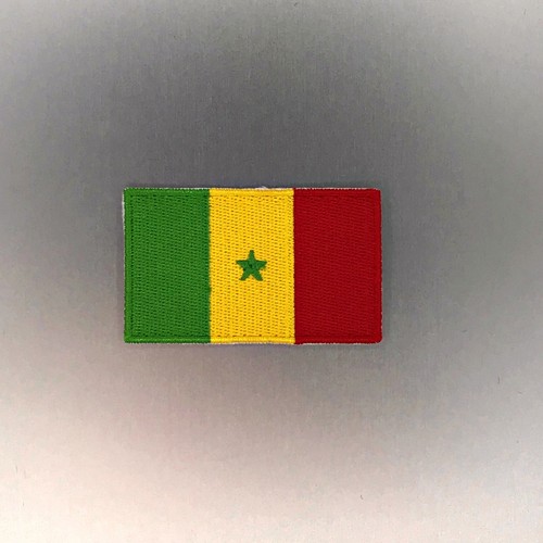 Senegal Flag Patch — Iron On Badge Embroidered Motif — Senegalese World Mini | eBay