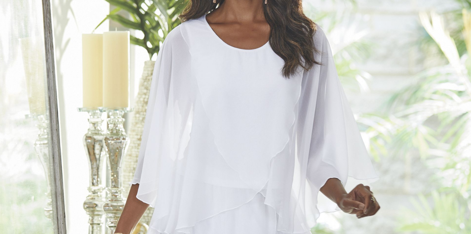 plus size 2X White Lorna Pant Set Suit from Ashro new | eBay