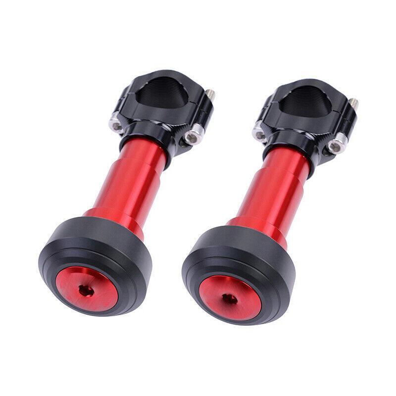 2PCS Universal Motorcycle Frame Slider Crash Protector Engine Guard Bar ...