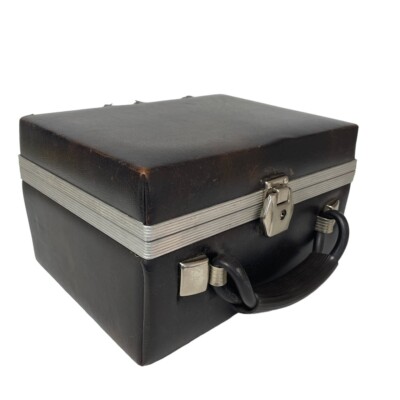 8 Track Tape Holder Storage Container With 12 Tapes Brown Vintage Some ...