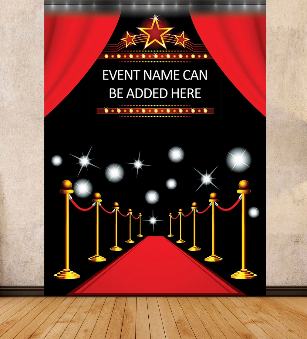 Red Carpet Background Printing