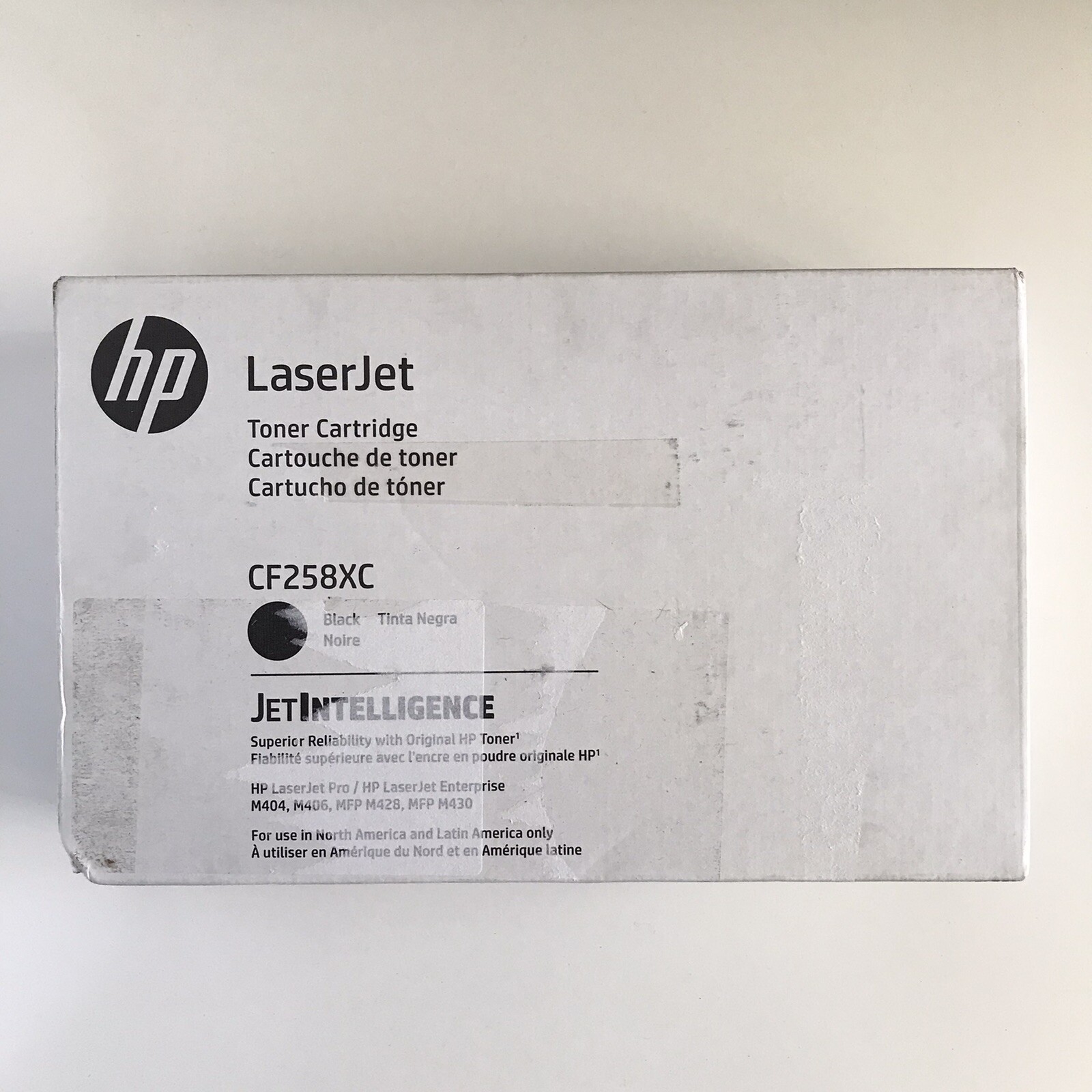 Genuine HP CF258XC 58X Black High Yield Toner Cartridge, LaserJet Pro ...