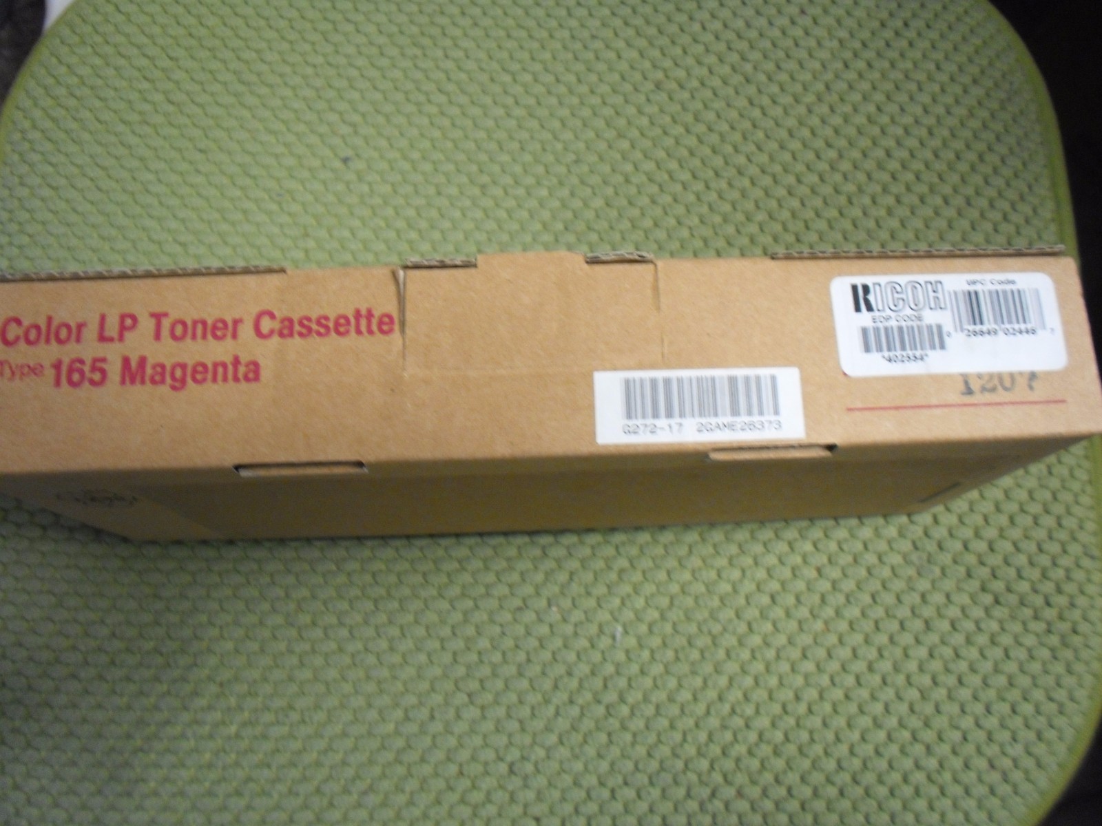New ! Genuine Ricoh CL3500 CL3500N Magenta Toner Cartridge type 165 ...