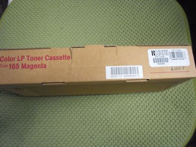 New ! Genuine Ricoh CL3500 CL3500N Magenta Toner Cartridge type 165 ...