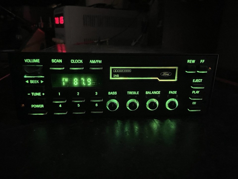 1991 - 92 Ford AM/FM Cassette Radio Premium Sound, fits Ranger Explorer ...