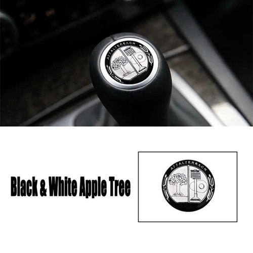 AMG Gear Knob Shifter Interior 29mm Emblem Badge with Adhesive for ...