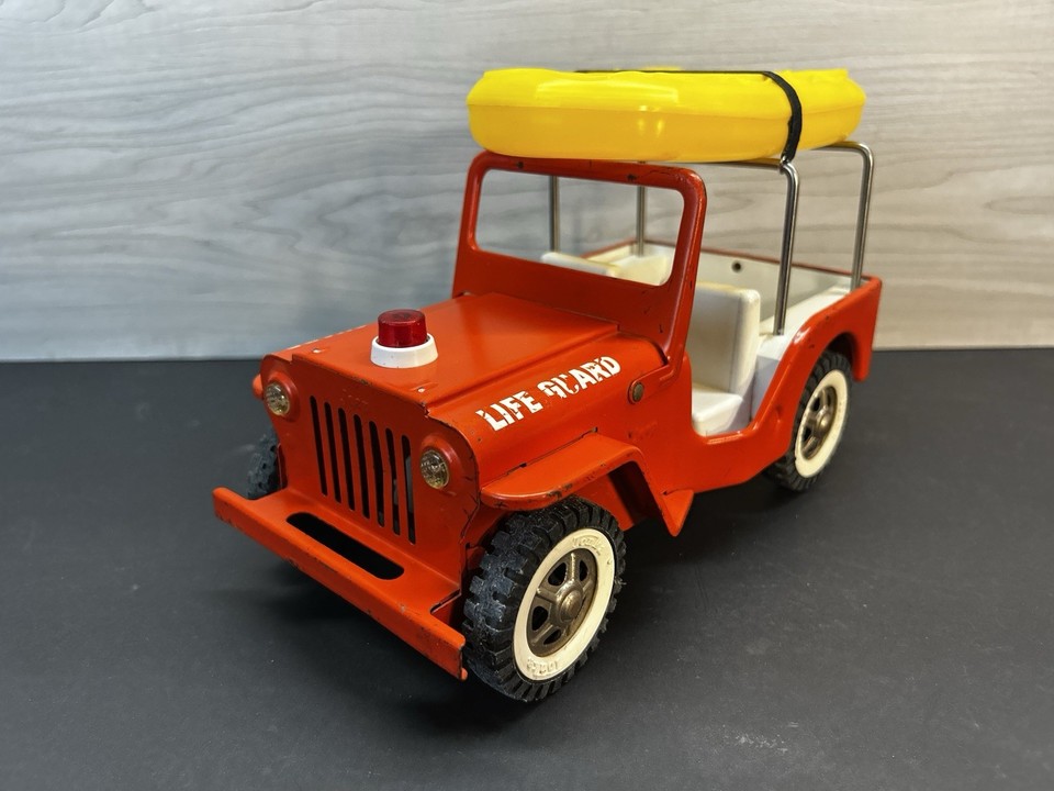 1969 Orange Tonka Lifeguard Jeep No.2306 (J438) | eBay