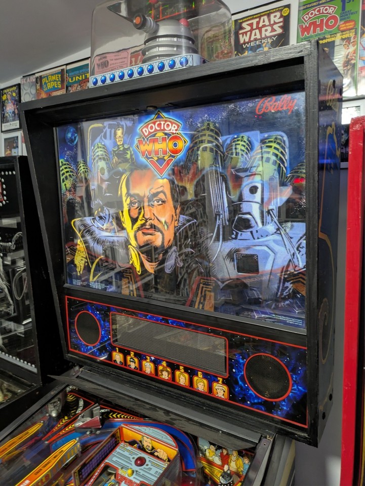 Doctor Who Pinball Machine Translite Custom made 10 produced. | eBay UK
