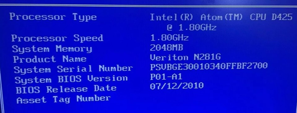 Acer Veriton N281G Mini PC Intel Atom D425 CPU 2GB RAM 120GB SSD Desktop | eBay UK