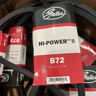 Gates B72 Hi-Power II Belt | eBay