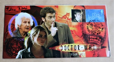 DR WHO 'FEAR HER' 2006 COVER SIGNED BY ACTRESS EDNA DORE | eBay
