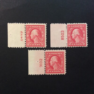 BroadviewStamps USA #499 MHH F-VF plate singles 8499, 8503, 9102 ...