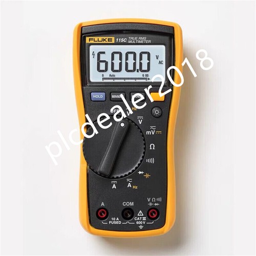 Fluke 115C Digital True RMS Multimeter Meter With Test Probe | eBay