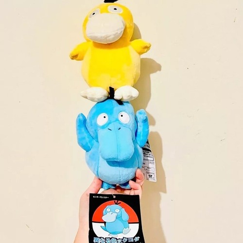 6in Pokemon Psyduck Pocket Monster Shiny Blue Yellow Doll Toy Plush ...