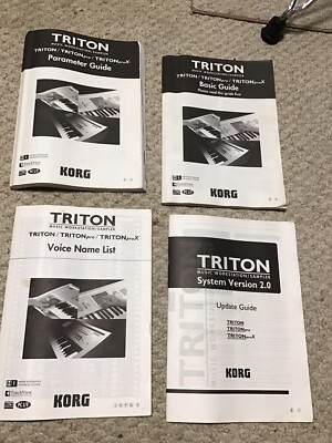 Original korg triton triton pro triton pro x Manuals | eBay