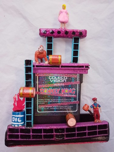 colecovision games Custom Donkey Kong Cartridge and Stand. Read Full ...