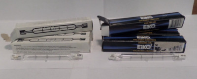 4) EIKO Q500T3/CL 500W T3 130V Lamp 4) UNBRANDED 500T3/Q/CL 130V LAMP 8 ...