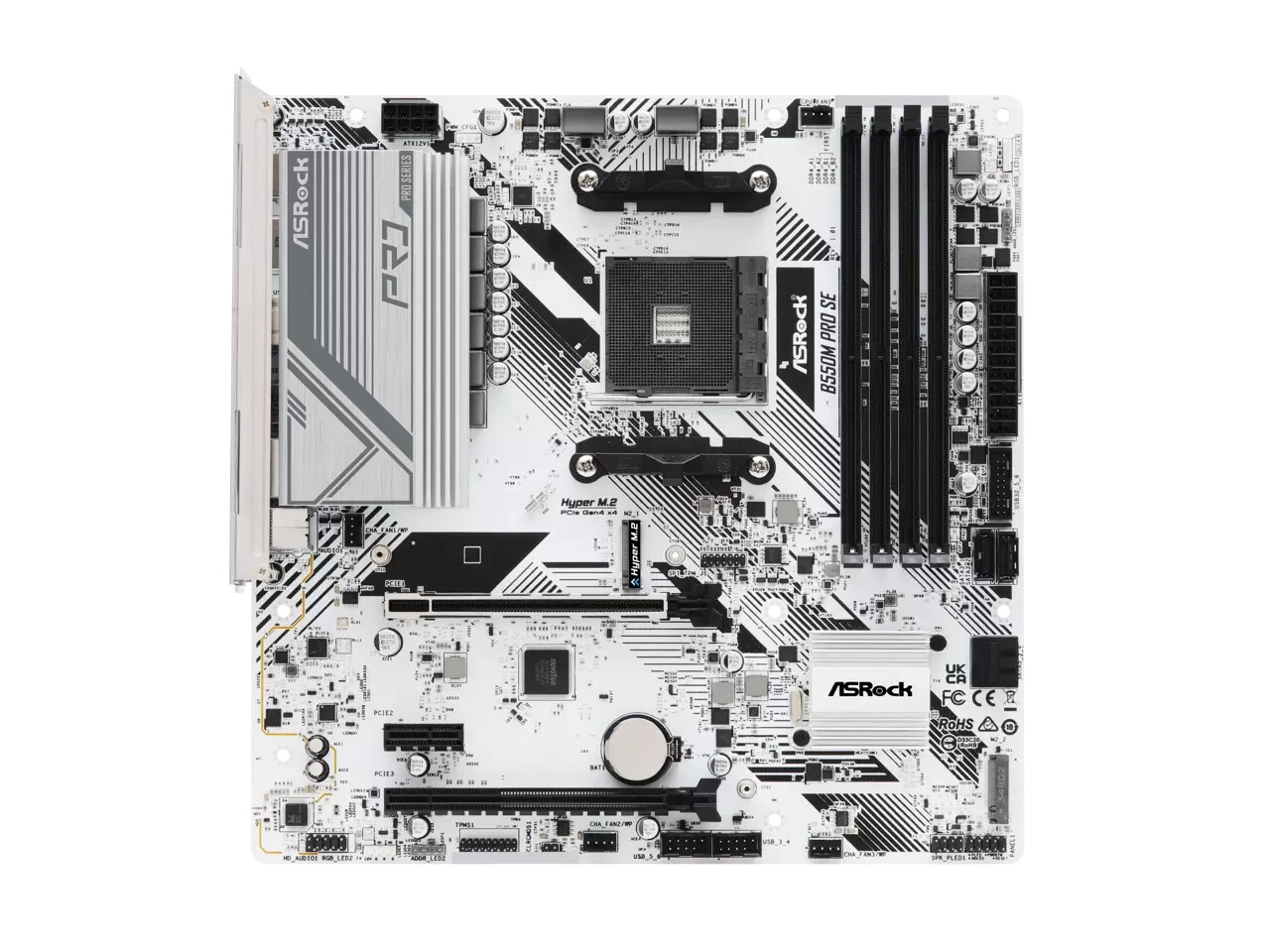 ASRock B550M Pro SE AM4 AMD Motherboard - B550MPROSE for sale online | eBay